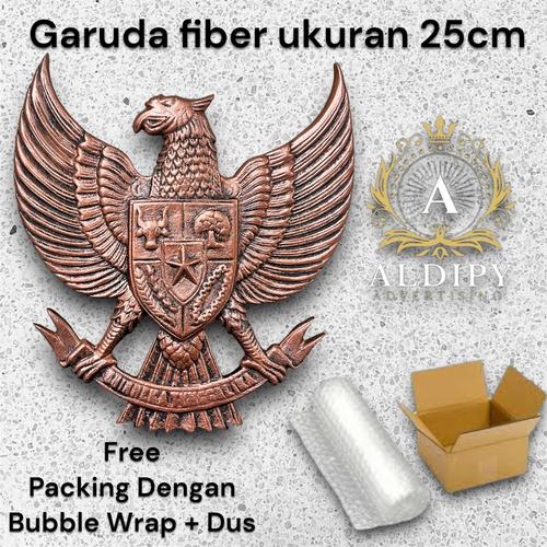 Jual Patung Burung Garuda Kecil Ukuran 25cm Bahan Fiber Warna Perunggu ...