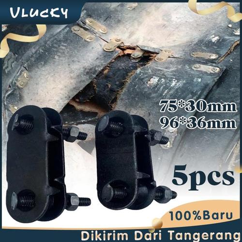 Jual Isi 5 Besi Kuku Macan Fastener Rubber Sheet Clips Conveyor Repair ...