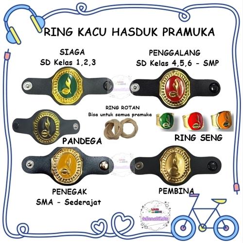 Jual Ring Kacu Pramuka Siaga Penggalang Penegak Pembina Rotan Seng ...