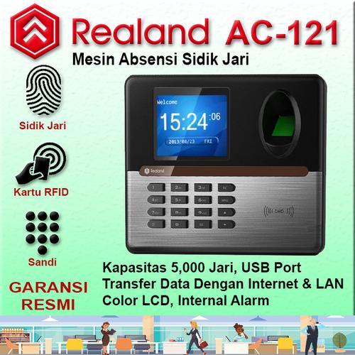 Promo REALAND AC 121 Mesin Absensi Sidik Jari Fingerprint | Official ...