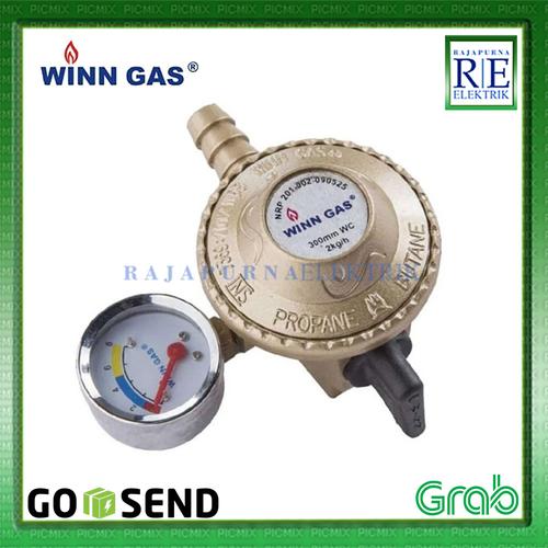 Promo WINN GAS Regulator Kompor Gas Tekanan Rendah Diameter Kecil / Small (W68M) - Regulator ...