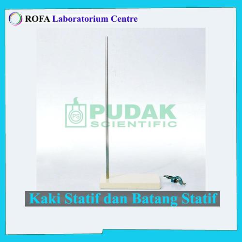 Jual Kaki Statif dan Batang / Set Statif / Pemegang Alat Praktikum ...