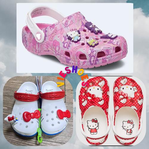 Jual Crocs Hello Kitty I AM Classic Clog Kids - Hello Kitty , 29/30 ...