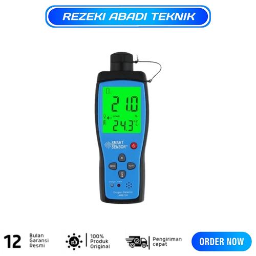 Jual Oxygen Tester AR8100 Smart Sensor O2 Detector Analyzer AR 8100 ...