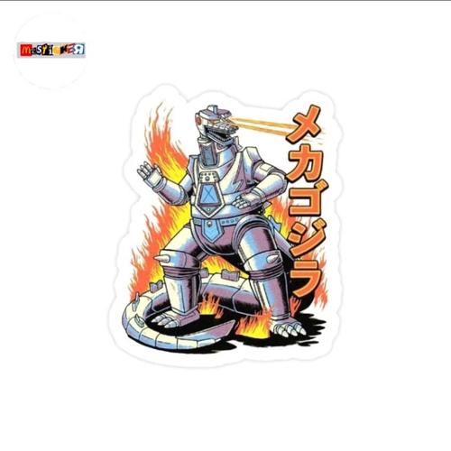 Jual sticker mechagodzilla graphic diecut stiker anime kaiju godzilla ...