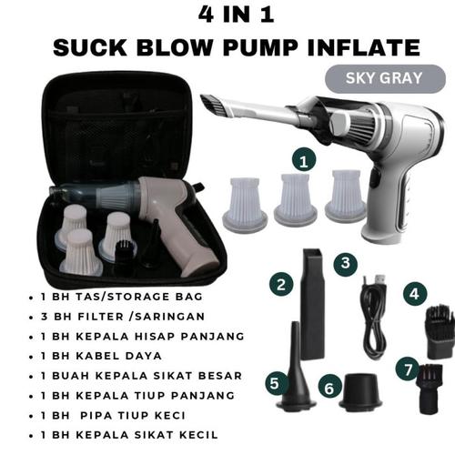 Jual VACUM MOBIL Rumah Vakum facum fakum Car Vacuum Cleaner Wireless PC ...