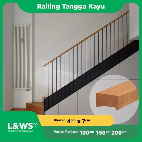 Jual Railing Tangga Kayu [Wood Handrail 003] - 200cm - Kab. Garut ...