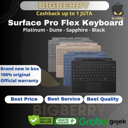 Promo Microsoft Surface Pro 8 9 10 11 Flex Keyboard / Type Cover ...