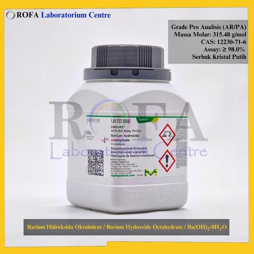 Jual Barium Hidroksida Oktahidrat / Barium Hydroxide Octahydrate / Ba ...