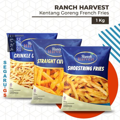 Jual Ranch Harvest Kentang Goreng French Fries 1 Kg - Straight Cut ...