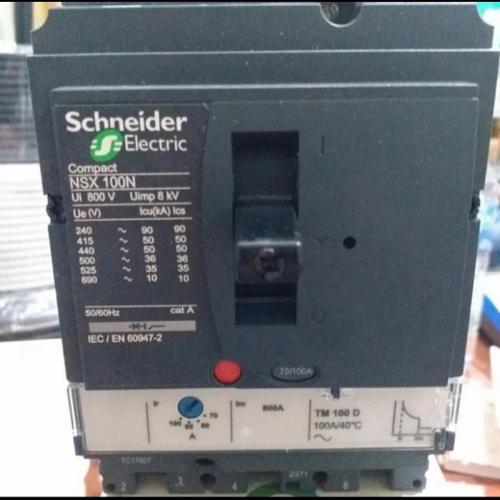 Jual mccb schneider 3 phase 100A NSX100N 50kA - Jakarta Pusat - RJE ...