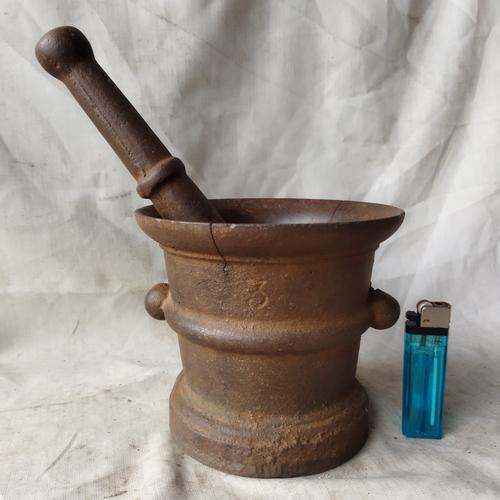 Jual Pajangan Vintage Lumpang Besi Tebal no.3 - Kab. Bandung - loak ...
