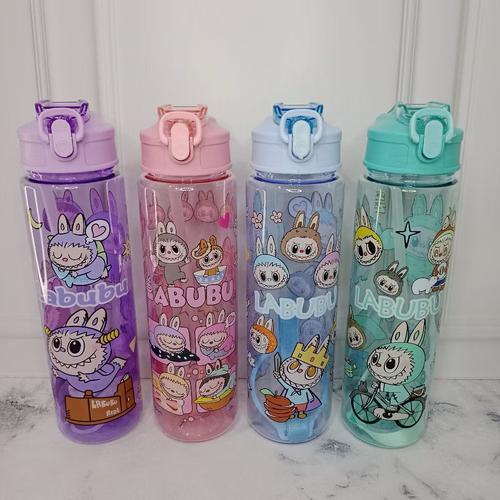 Jual Botol air minum anak motif labubu / sanrio warna 900ml - Labubu ...