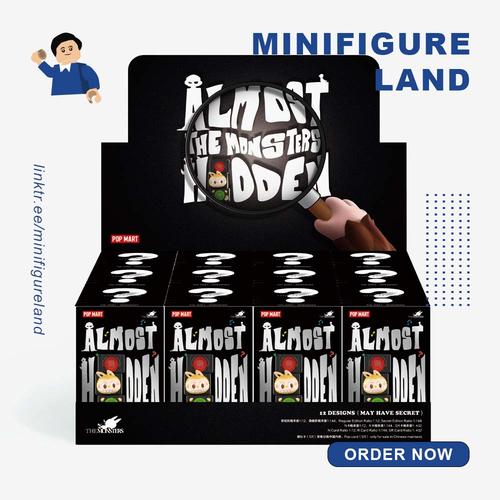 Jual Labubu The Monsters Almost Hidden Pop Mart Open Box Figure Sealed ...