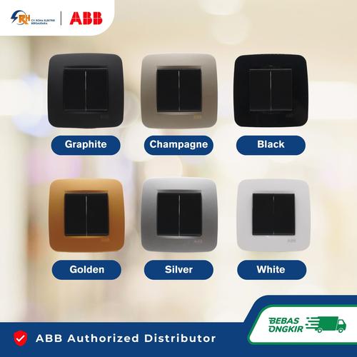 Jual ORIGEN/SAKLAR SERI/SAKELAR SERI HITAM/SAKLAR SERI ORIGEN ABB ...