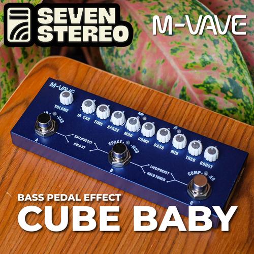 Jual M-VAVE Cube Baby Bass Pedal Effect - Kota Bandung - SEVEN STEREO ...