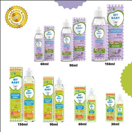 Jual MY BABY Minyak Telon Plus Eucalyptus Perlindungan 8 Jam 85ml ...