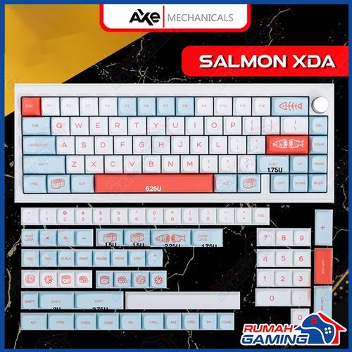 Jual KEYCAP - KEYCAPS - XDA - SALMON - PBT - DYE SUB - Jakarta Barat - Rumah Gaming | Tokopedia
