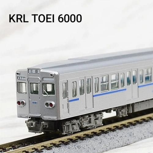 Jual Miniatur diecast Kereta KRL Toei 6000 Tomytec set 6 N scale 1/150 ...
