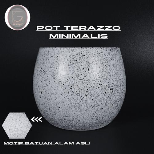 Promo Pot hias unik murah motif batu alam 12cm - Kab. Tangerang ...