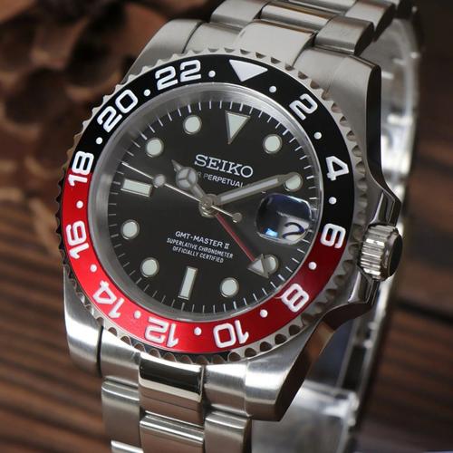 Jual Seiko Submariner Coke GMT Active Ceramic NH34 Automatic - Jakarta ...