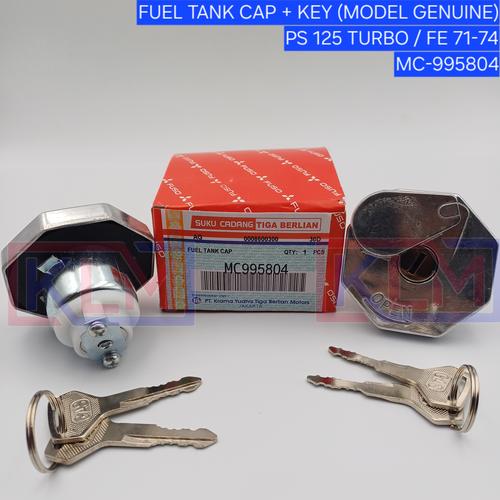 Jual FUEL TANK CAP + KEY (GENUINE) - TUTUP TANGKI SOLAR - (PS 125 TURBO ...