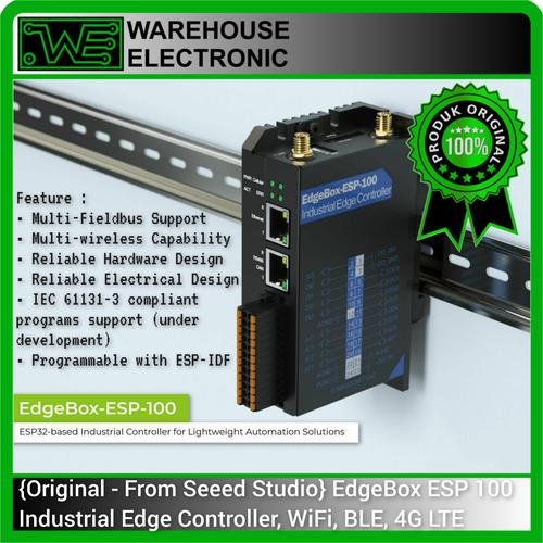 Jual Edgebox Esp 100 Industrial Edge Controller Wifi Ble 4g Lte Dio Aio Ethernet Can Rs485