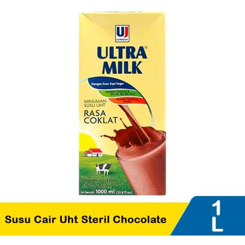 Jual Ultra Milk Susu UHT Original/Ultracore/Low Fat 1L - Low Fat Plain ...