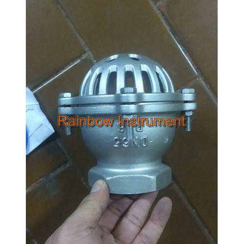 Jual Stainles Foot Valve Drat 4" BPST / Foot Valve SS 304 4" inchi ...