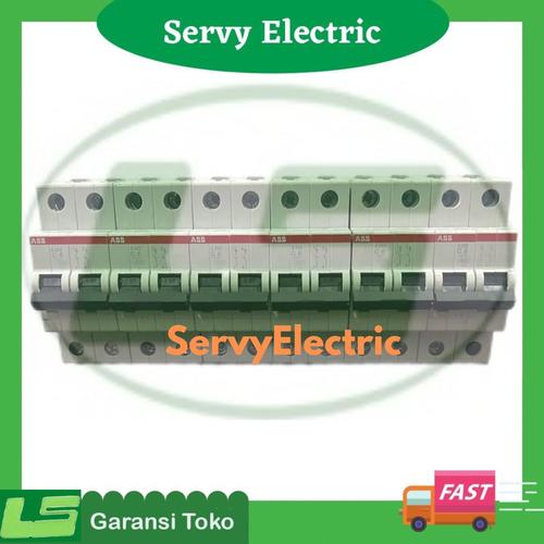 Jual ABB MCB High Performance S202 - C6 MCB 2P 6A 6kA 440 VAC KURVA C 2CDS252001R0064 - Kota ...
