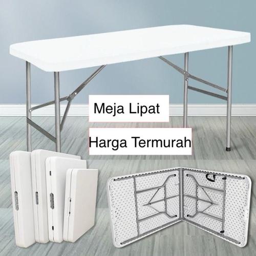 Jual SA MEJA LIPAT KOPER HPL--MEJA LIPAT PORTABLE - KAKI BESI - meja ...