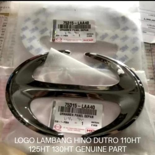 Jual LOGO LAMBANG HINO DUTRO 110HT 125HT 130HT GENUINE PART - Jakarta ...