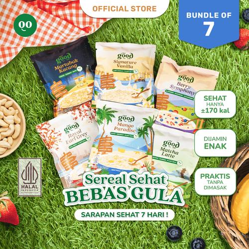 Jual [The Good Co.] Instant Oatmeal Sachet - BUNDLE OF 7 | Sarapan ...