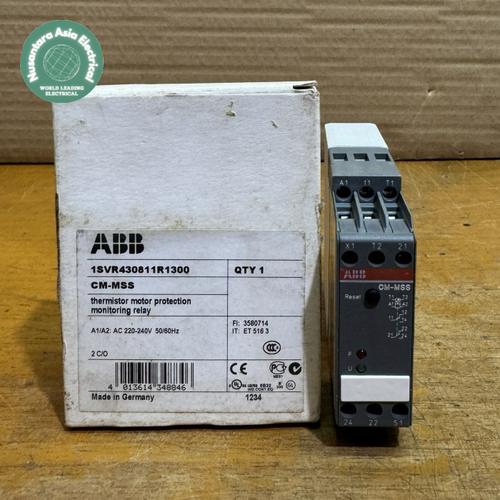 Jual ABB CM-MSS 1SVR430811R1300 Thermistor Motor Protection monitoring relay - Jakarta Pusat ...