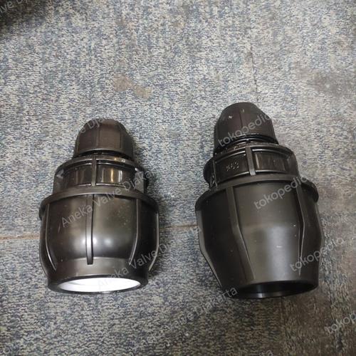 Jual Reducer socket Pipa HDPE 50mm x 32mm / Reducer coupler HDPE ...