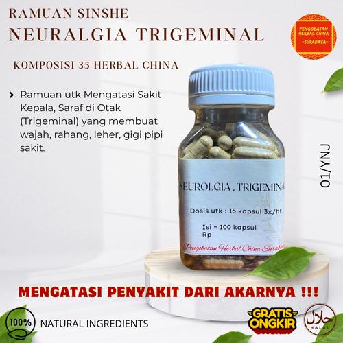 Jual Obat Sinshe NEURALGIA TRIGEMINAL , Mengatasi Sakit Kepala, Saraf ...