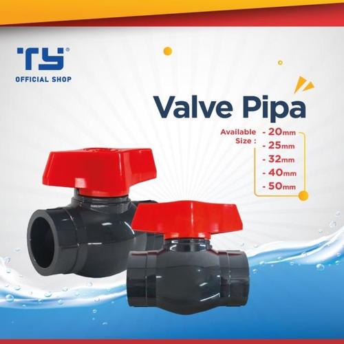 Jual Ty Aquarium Valve Pipa Pipe U - Pvc / Stop Kran Keran By 3 Pawns ...
