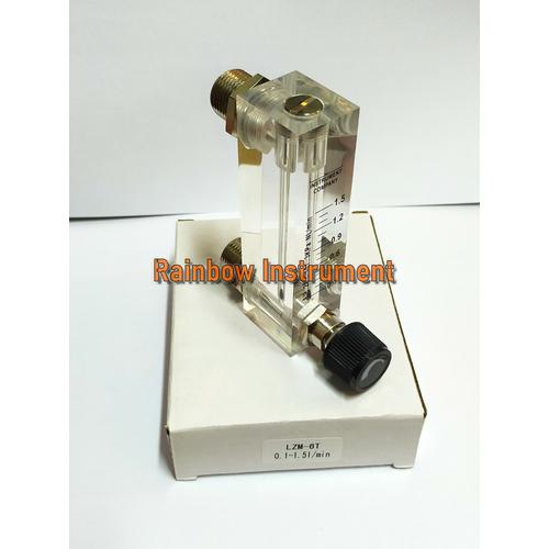 Jual Rotameter gas flowmeter 0.1 - 1.5 Liter per Menit / Regulator udara / Gas Flowmeter ...