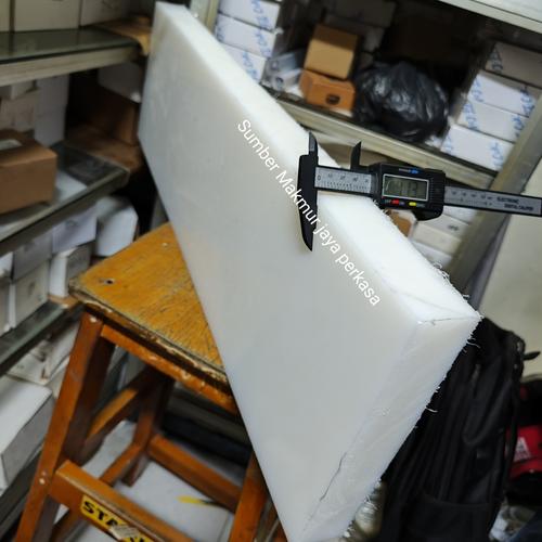 Jual Nylon PE Sheet Putih 40mm x 100cm x 150cm ( PE Lembaran Putih ...