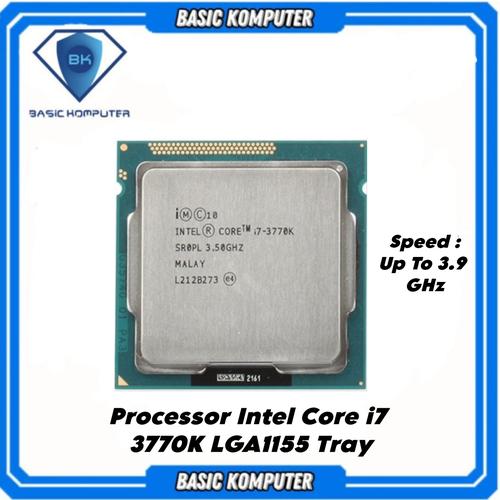 Jual PROCESSOR INTEL CORE I7 3770K TRAY - Jakarta Pusat - BASIC ...