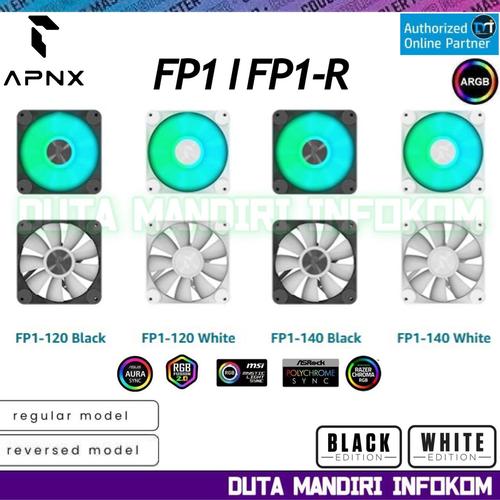 Jual APNX FP1 I FP1-R - 120mm I 140mm PWM ARGB Performance Fan with ...