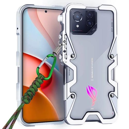 Jual Luxury Metal Aluminum bumper Shockproof back case For Asus ROG ...