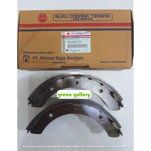 Jual Kampas Rem Brake Shoe Depan Cold Diesel / Canter Engkel Asli KTB ...