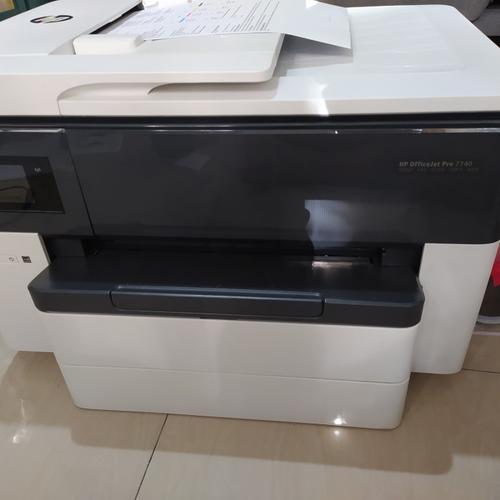 Jual HP Officejet 7740 -A3 Duplex lengkap dengan infus chipless ...