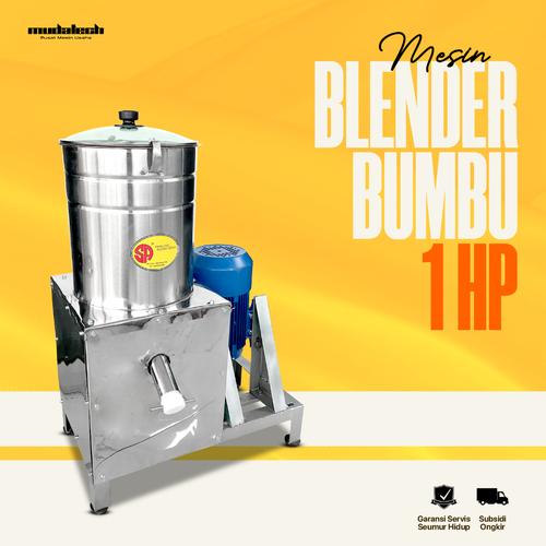 Jual Mesin Blender Bumbu Kapasitas 5Kg Mesin Selip Bumbu Giling Bumbu ...