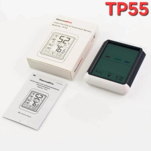 Jual THERMOPRO TP55 Digital Thermometer Hygrometer Indoor w Touchscreen ...