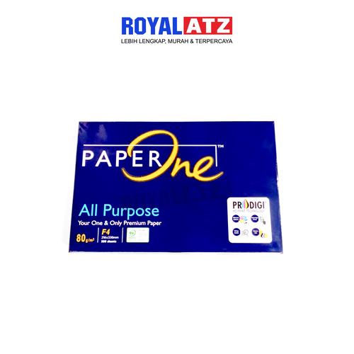 Promo Kertas Print / Kertas Hvs Serbaguna Ukuran F4 80 Gram PAPERONE ...