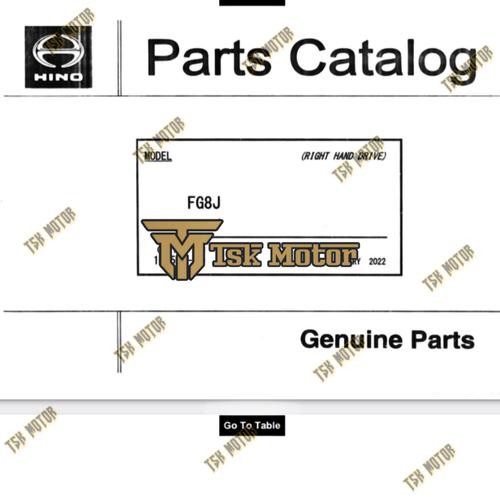 Jual Ebook parts catalog hino ranger/hino lohan 500 new generation FG240JP-FG260 series Euro4 ...