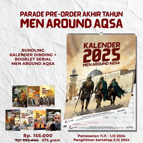 Jual Kalender 2025 Men around Aqsa gensa Gen saladin Ammar Ar risalah ...