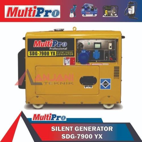 Jual MULTIPRO SDG 7900 YX MESIN GENSET DIESEL SILENT 5000 WATT GENERATOR - Kota Bekasi - Surya ...